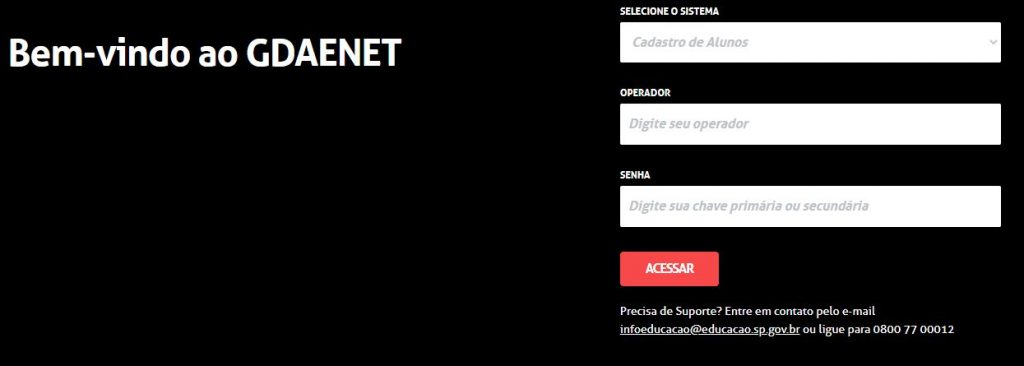 INSCRIÇÃO GDAE 2025 → Quem Pode Acessar, GDE Login